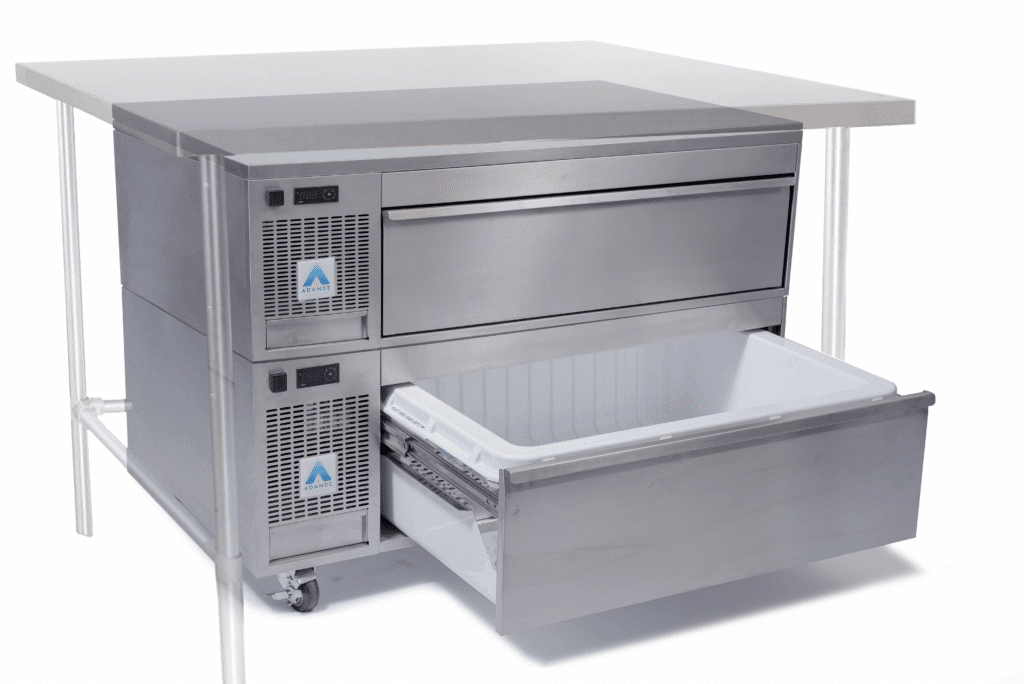 UNDER COUNTER – TWO DRAWER – COMBO UNIT – SVS2 SERIES – Adande USA