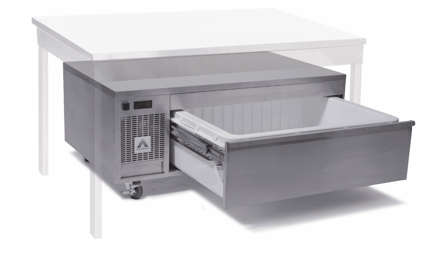 UNDERCOUNTER - SINGLE DRAWER - SIDE ENGINE - VCS1 SERIES - Adande USA